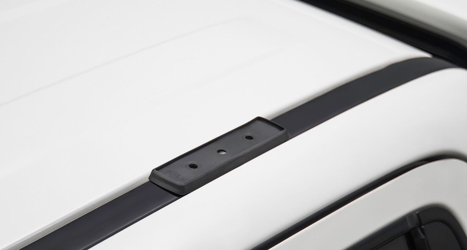 Rhino Vortex RLT600 Ditch Mount Black 2 Bar Roof Rack for SUZUKI APV ...