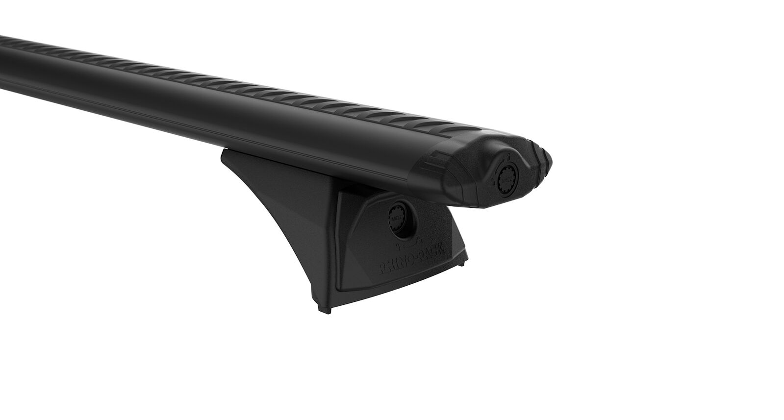 Rhino-Rack JC-03087 Vortex RX300H Trackmount Black 2 Bar Roof Rack for ...