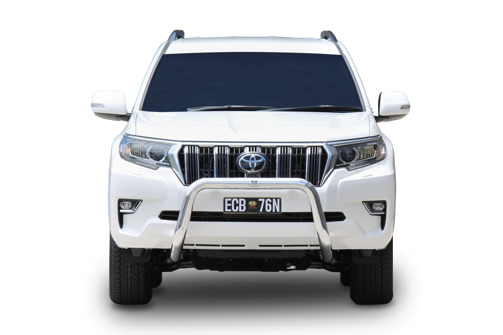 ECB Polished Nudge Bar to suit Toyota Prado GXL 11/17 - Onwards - East ...