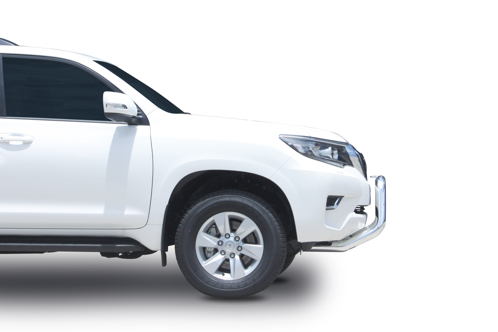 ECB Polished Nudge Bar to suit Toyota Prado GXL 11/17 - Onwards - East ...