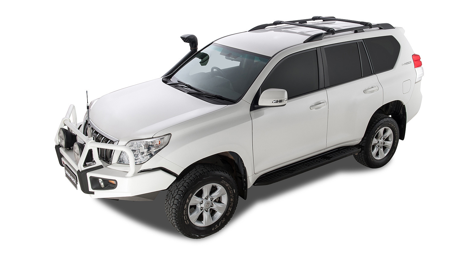 Rhino-Rack JA7969 Vortex StealthBar Black 2 Bar Roof Rack for TOYOTA ...