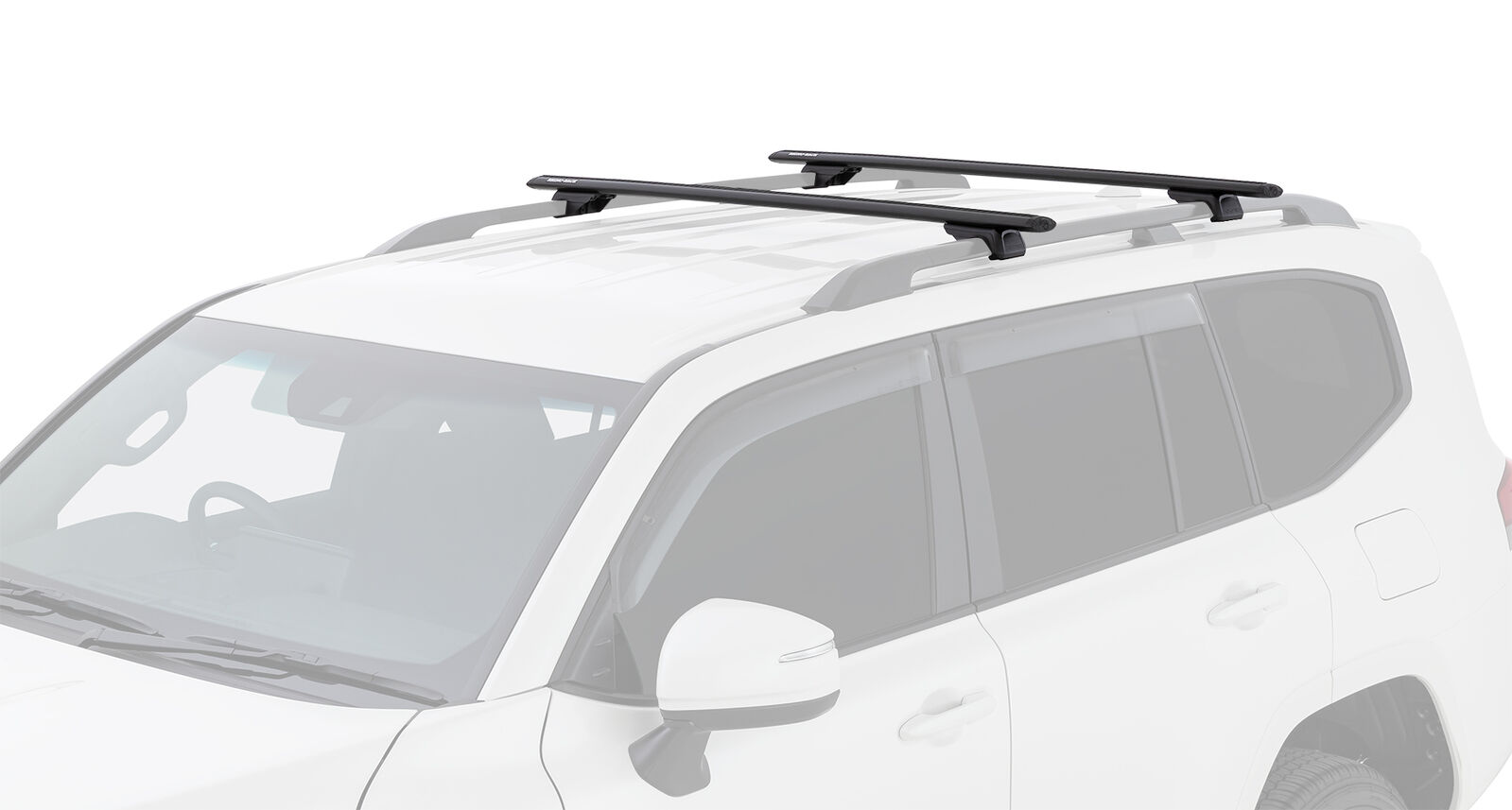 Rhino-Rack JC-01549 Vortex RX Black 2 Bar Roof Rack for TOYOTA Land ...