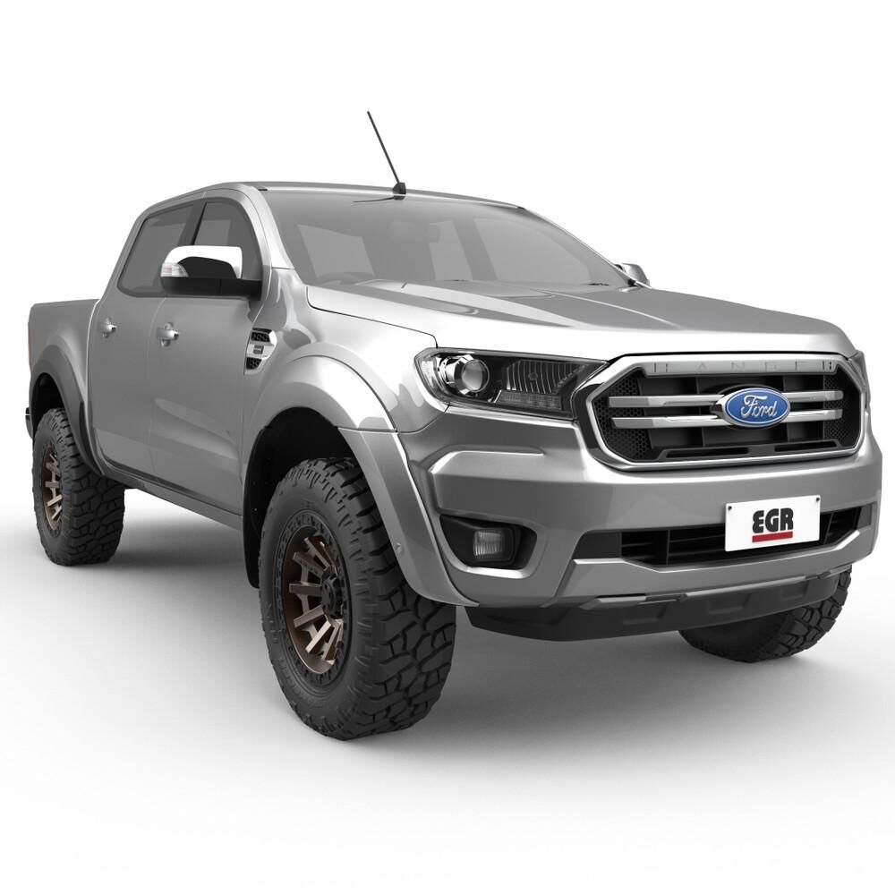 EGR Fender Flares to suit Ford Ranger PX2 2015 - 2018 (Jet Black)