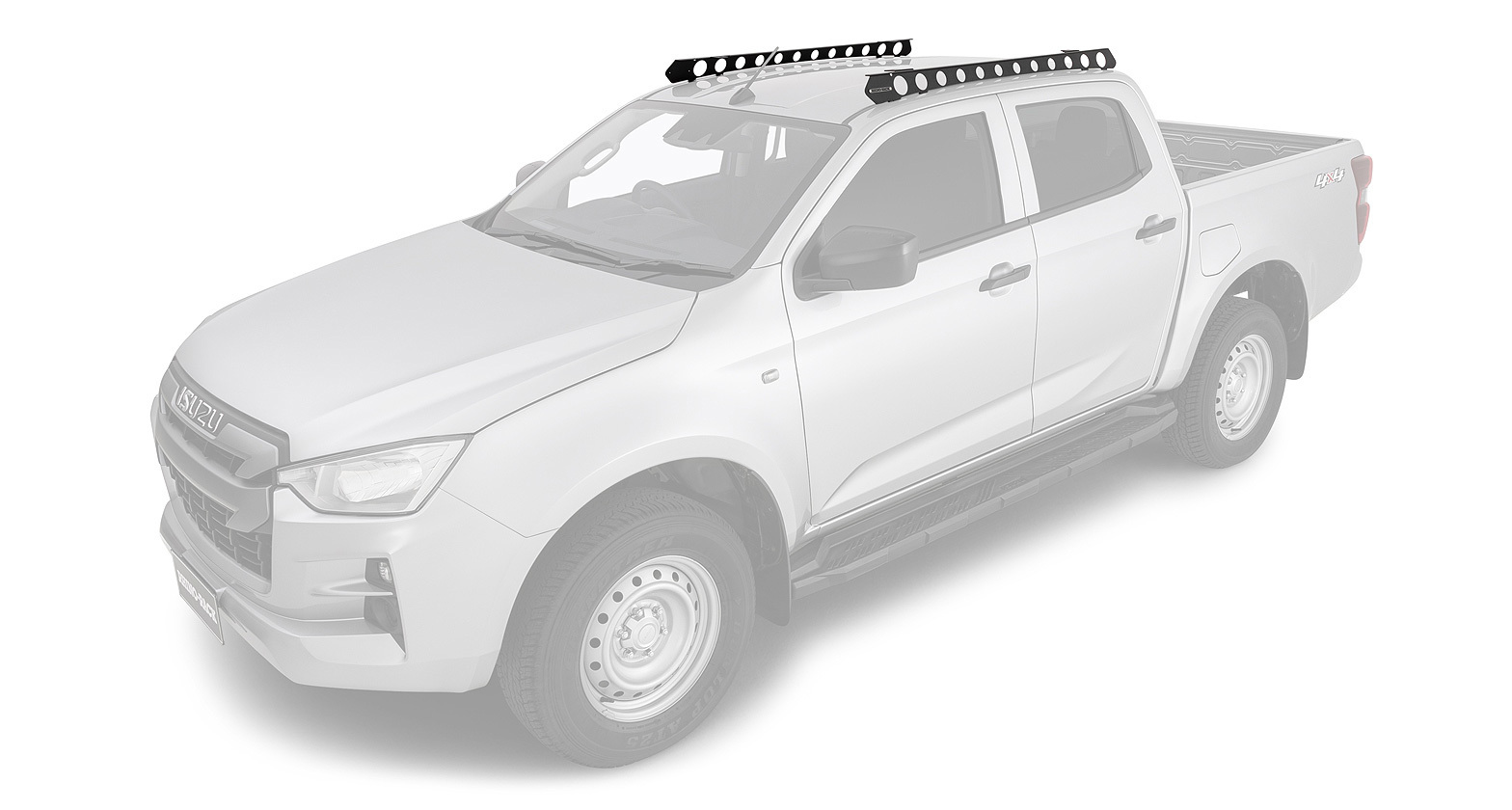 Rhino-Rack RIDB2 Rhino-Rack Backbone Mounting System - Isuzu D-Max Gen3 ...