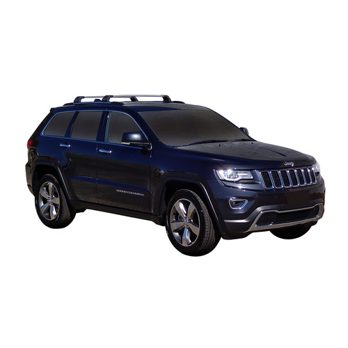 Prorack 2 Bar Roof Rack Kit for Jeep Grand Cherokee WK2 Steel Rails 5dr ...