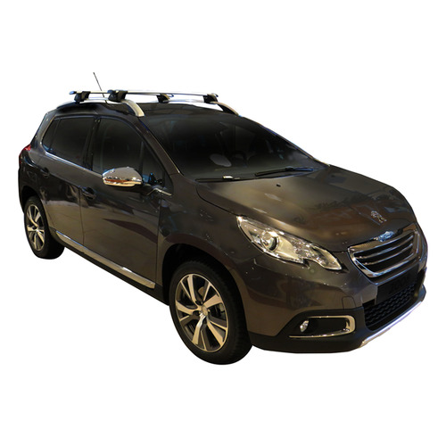 Prorack 2 Bar Roof Rack Kit for Peugeot 2008 5dr SUV 2013-2017 (S15 + K328)