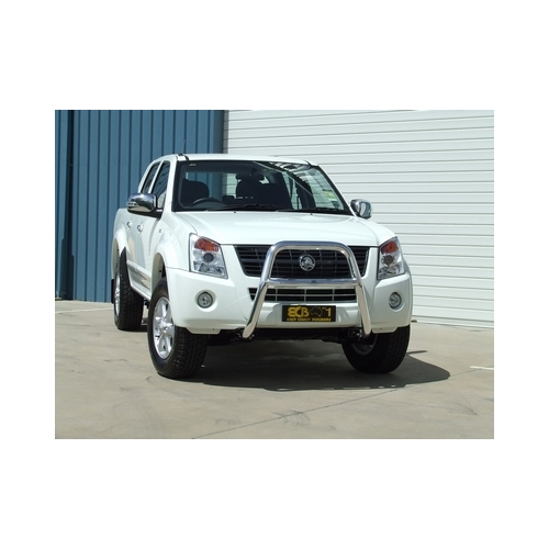 ECB Black Ripple Nudge Bar - Series 2 to suit Holden Rodeo RA DX/LX ...