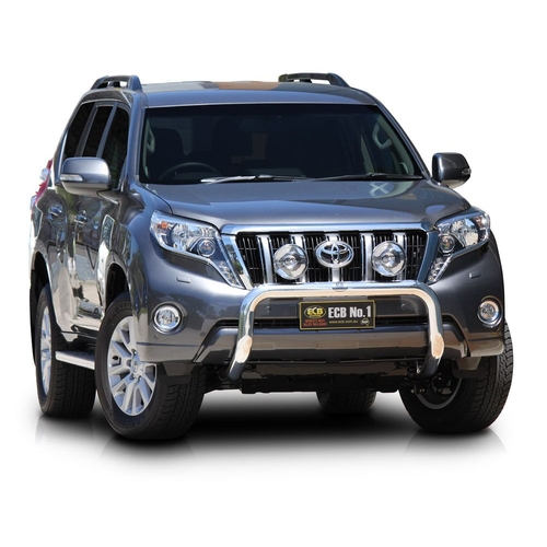 ECB Polished Nudge Bar to suit Toyota Prado 150 Series 2 Altitude 11/13 ...