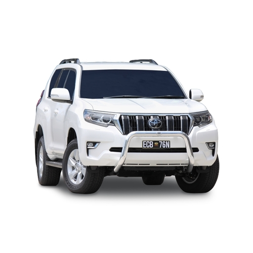 ECB Textura Black Nudge Bar to suit Toyota Prado GX 11/17 - Onwards ...